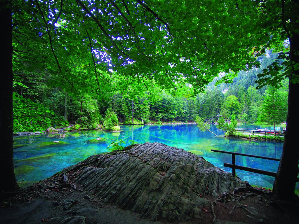 The Blausee – one of Switzerland’s loveliest mountain lakes - Blausee AG